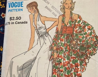 Vintage 1970s Vogue 8587 Sewing Pattern Size 12 Bust 34 or | Etsy