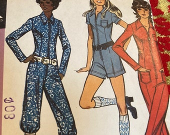 Vintage 1970s Butterick 3570 Sewing Pattern Size 12 Bust 34 - Etsy