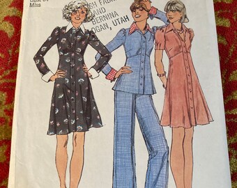 Vintage 1970's Simplicity 5237 the Bikini Sizzler Dance Dress Sewing ...