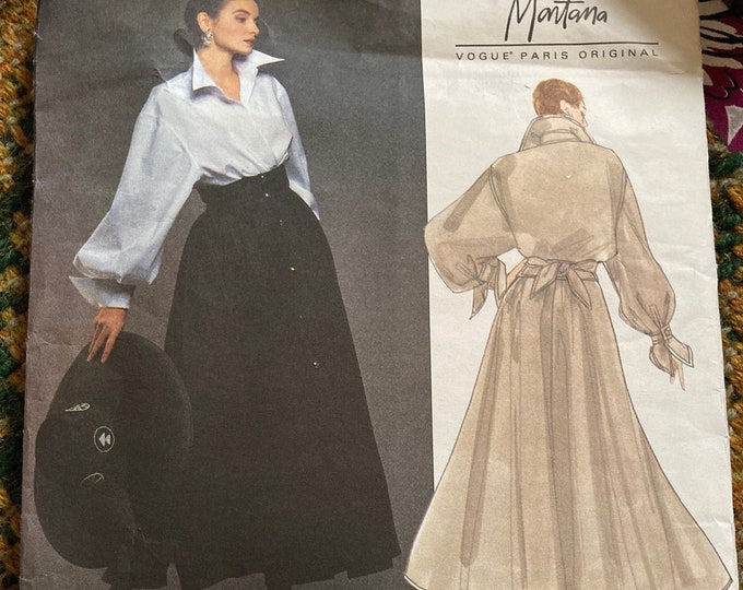 Vintage 1990s Vogue 1859 Designer Original Izzey Miyake Sewing Pattern ...