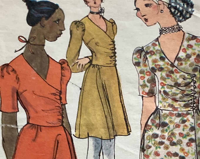 RARE Vintage 1970s MISS VOGUE 7978 Sewing Pattern Size 10 Bust 32.5 - Etsy