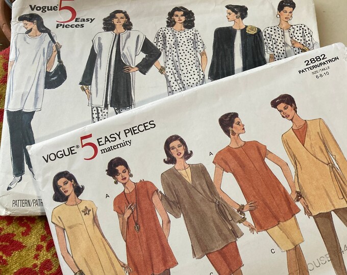Vintage 1950's Butterick 7790 Sheath, Tunic, and Pants Sewing Pattern ...