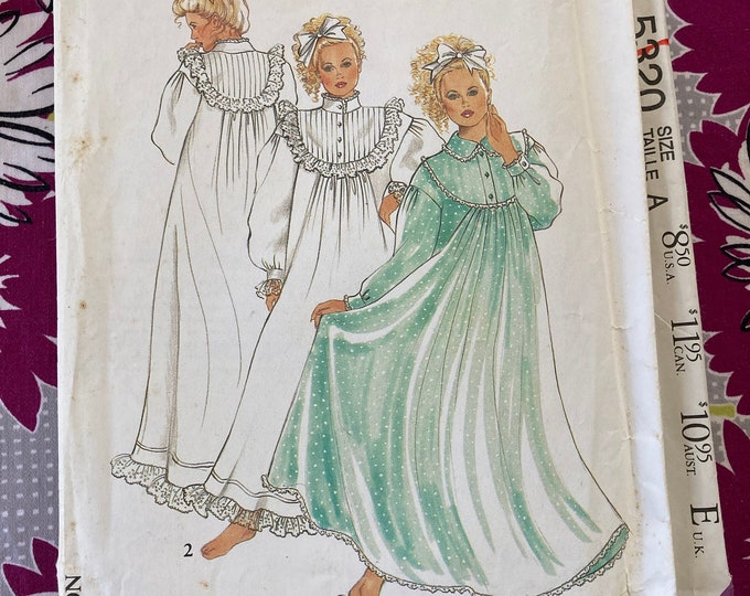 Vintage 1980's NEW LOOK 6146 Sewing Pattern Six Sizes in One FF - Etsy