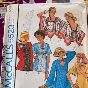 Vintage 1970's Mccall's 5903 5523 or 6863 Sewing Pattern U CHOOSE FF - Etsy