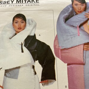 Vintage 1990s Vogue 1859 Designer Original Izzey Miyake Sewing Pattern ...