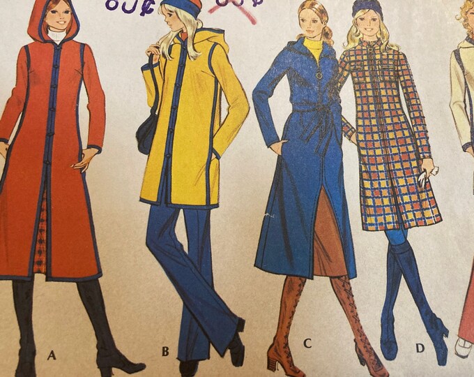 Vintage 1970s Butterick 3570 Sewing Pattern Size 12 Bust 34 - Etsy