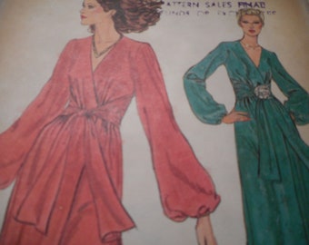 Vintage 1970s Simplicity 9008 Gunne Sax Dress Sewing Pattern Size 12 ...