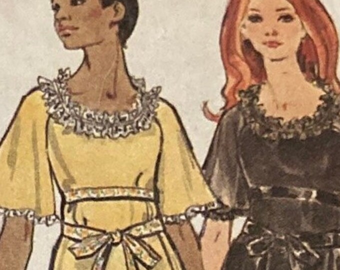 Vintage 1970s Butterick 3570 Sewing Pattern Size 12 Bust 34 - Etsy