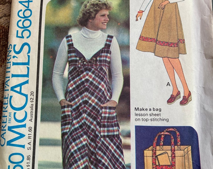 RARE 'vintage 1970 Vogue 9744 Sewing Pattern Size 10 Bust 32.5 - Etsy