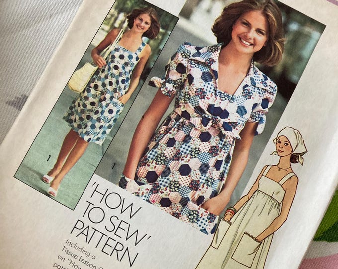 RARE 'vintage 1970 Vogue 9744 Sewing Pattern Size 10 Bust 32.5 - Etsy