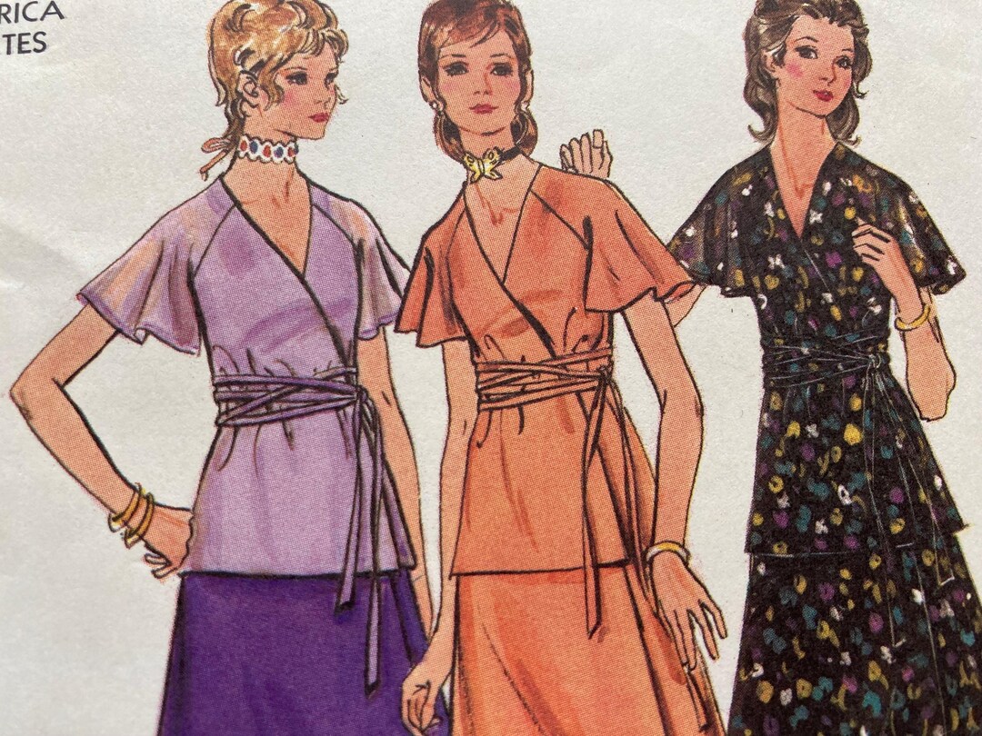 Vintage 1970's Butterick 6134 Sewing Pattern Young America Creates ...