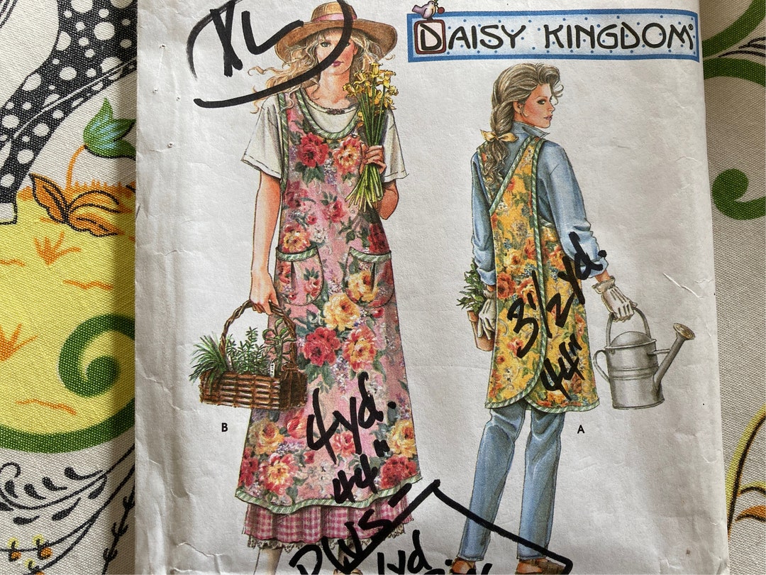Vintage 1990s Simplicity 7481 Daisy Kingdom Sewing Pattern Size S,M,L ...