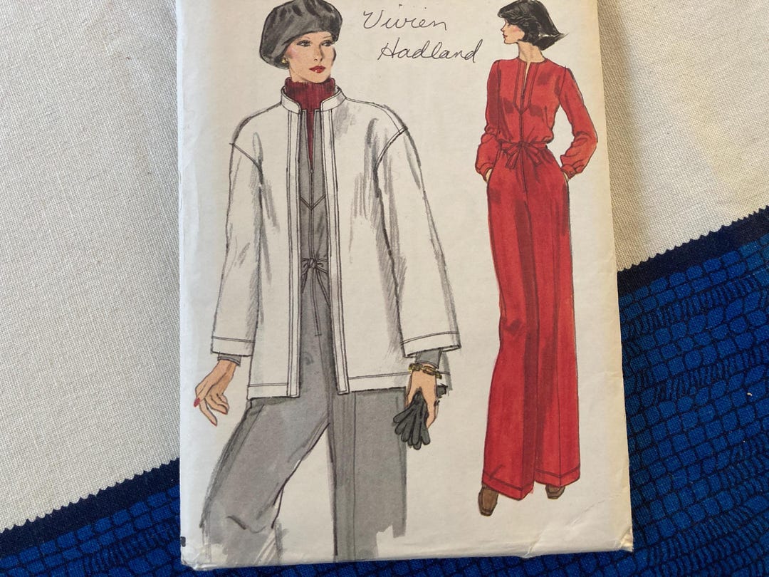 Vintage 1970s Vogue 9580 Sewing Pattern Size 12 Bust 34 - Etsy