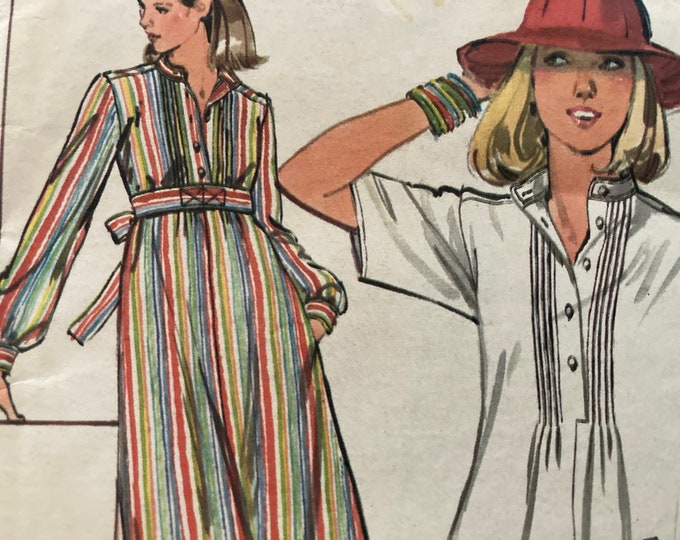 1970s Butterick 5315 Sewing Pattern Size 14 Bust 36 - Etsy