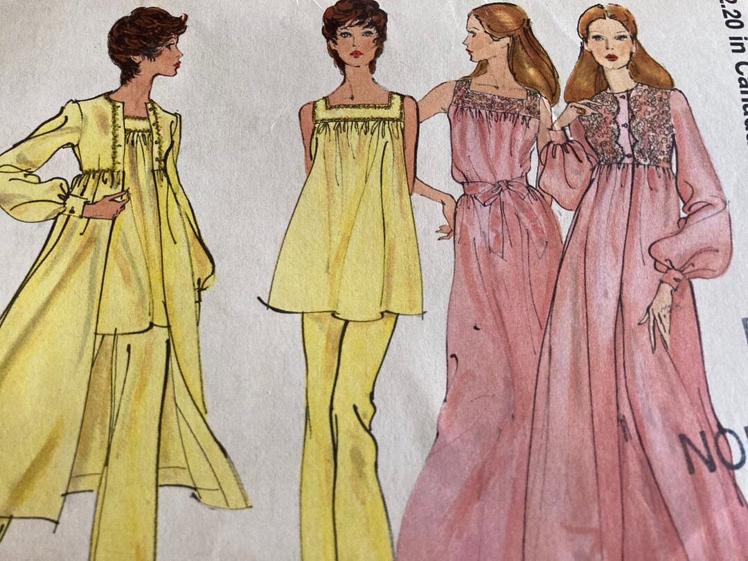 Vintage 1970s Vogue 7971 Sewing Pattern Size 14 Bust 36 FF - Etsy