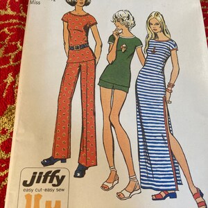Vintage 1970s Simplicity 9972 Sewing Pattern Size 12 Bust 34 - Etsy
