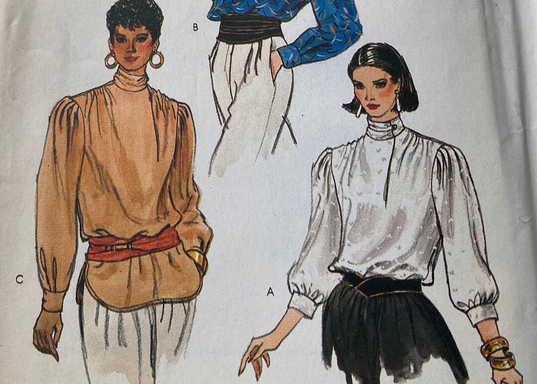 Vintage 1970's Vogue 8399 Sewing Pattern Size 12 Bust 34 FF - Etsy