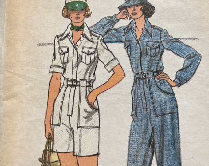 Vintage 1970s Vogue 9174, Sewing Pattern Size 12 Bust 34 - Etsy