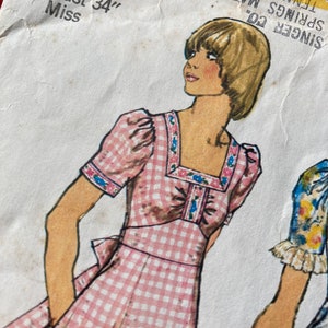 Vintage 1970 Simplicity 5616 Sewing Pattern Size 12 Bust 34 - Etsy