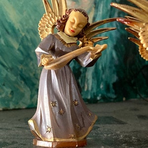 Vintage 1950s 60s Plastic Musical Instruments Angel Christmas Holiday ...