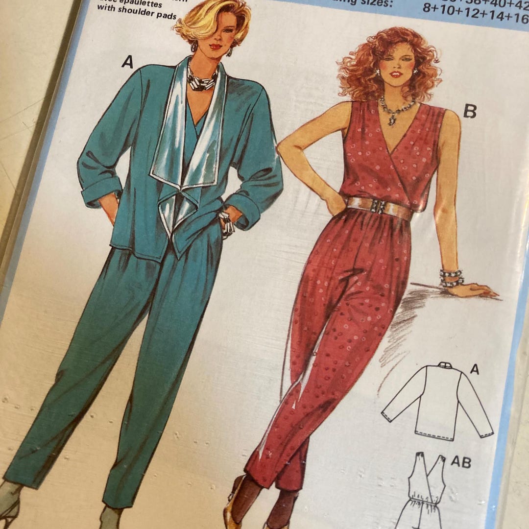 Vintage 1980's Burda 6710 Sewing Pattern FF - Etsy
