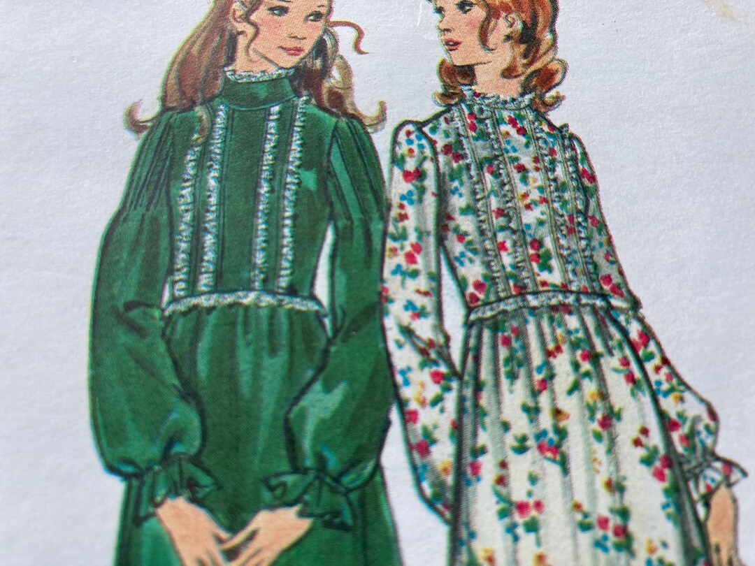 Vintage 1970s Butterick 6450 Sewing Pattern Size 8 Bust 31.5 - Etsy