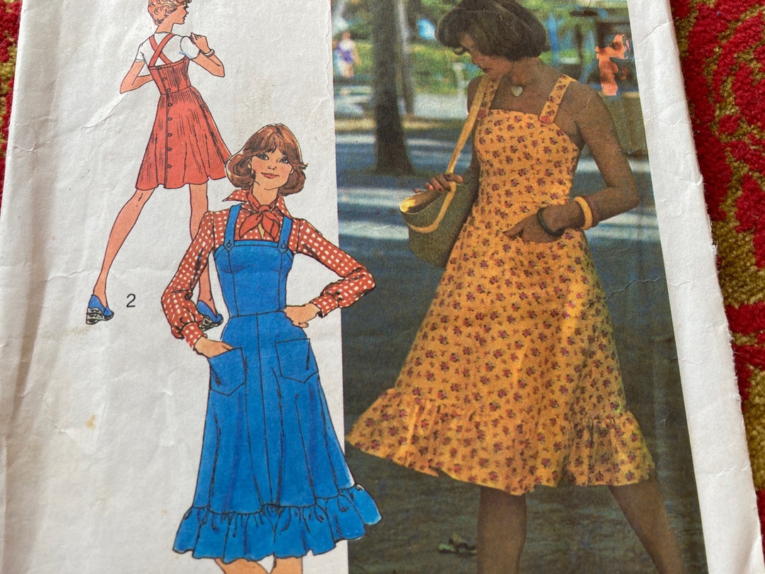 Vintage 1970s Simplicity 9168 Sewing Pattern Size 14 Bust 36 - Etsy