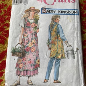 Vintage 1990s Simplicity 7481 Daisy Kingdom Sewing Pattern Size S,M,L ...