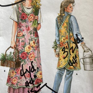 Vintage 1990s Simplicity 7481 Daisy Kingdom Sewing Pattern Size S,M,L ...