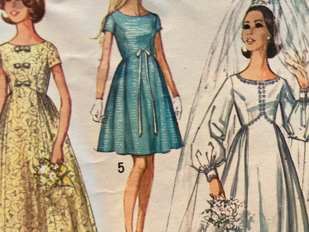 RARE Vintage 1960s Simplicity 8640 Sewing Pattern Size 10 Bust 32.5 - Etsy