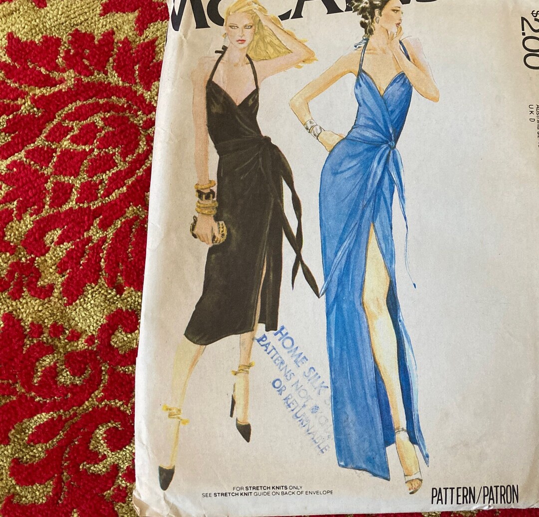Vintage 1970s Mccalls 6575 Bob Mackie Sewing Pattern Size Medium Size ...