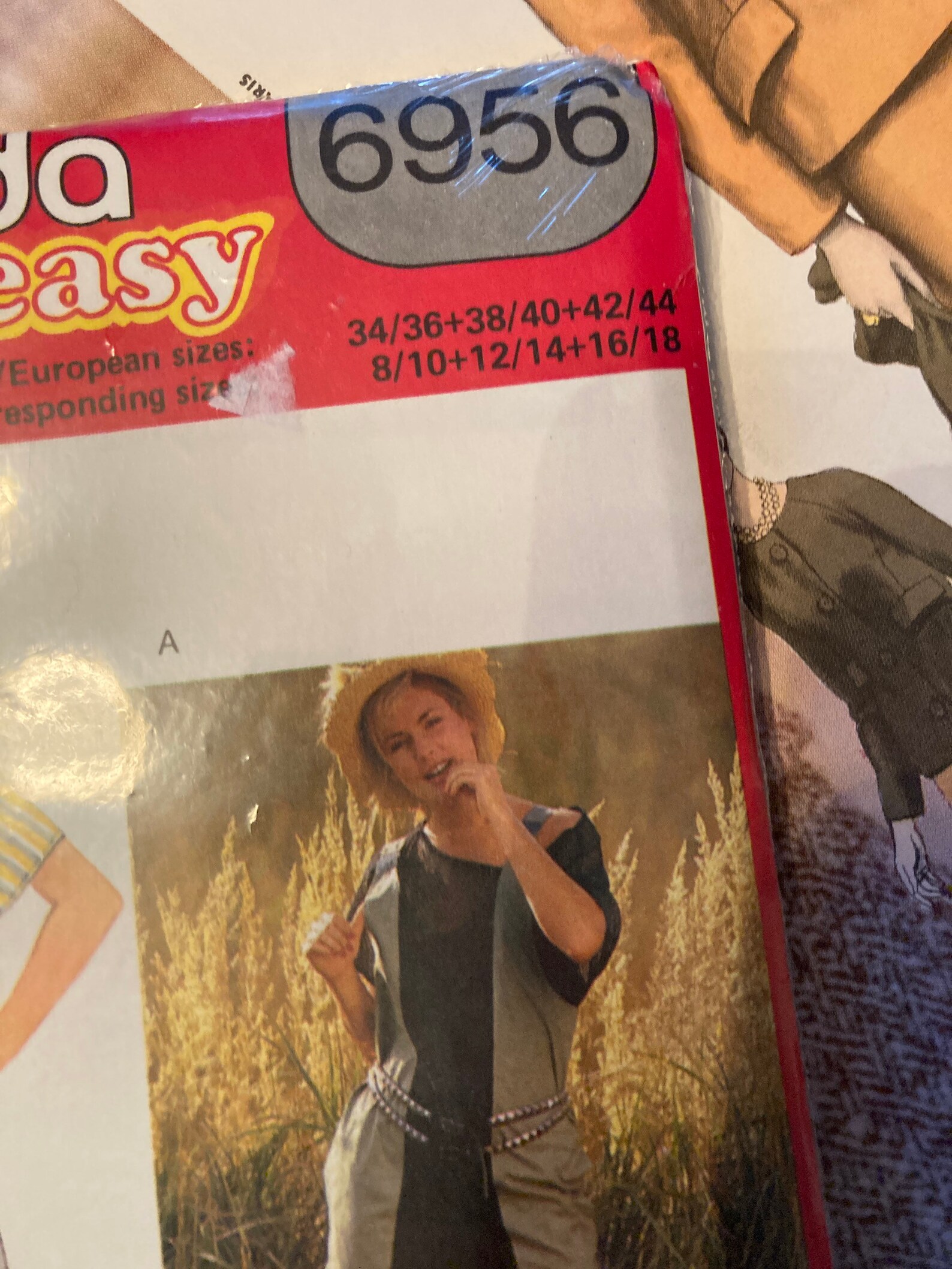 Vintage 1980s Burda 6956 Sewing Pattern - Etsy