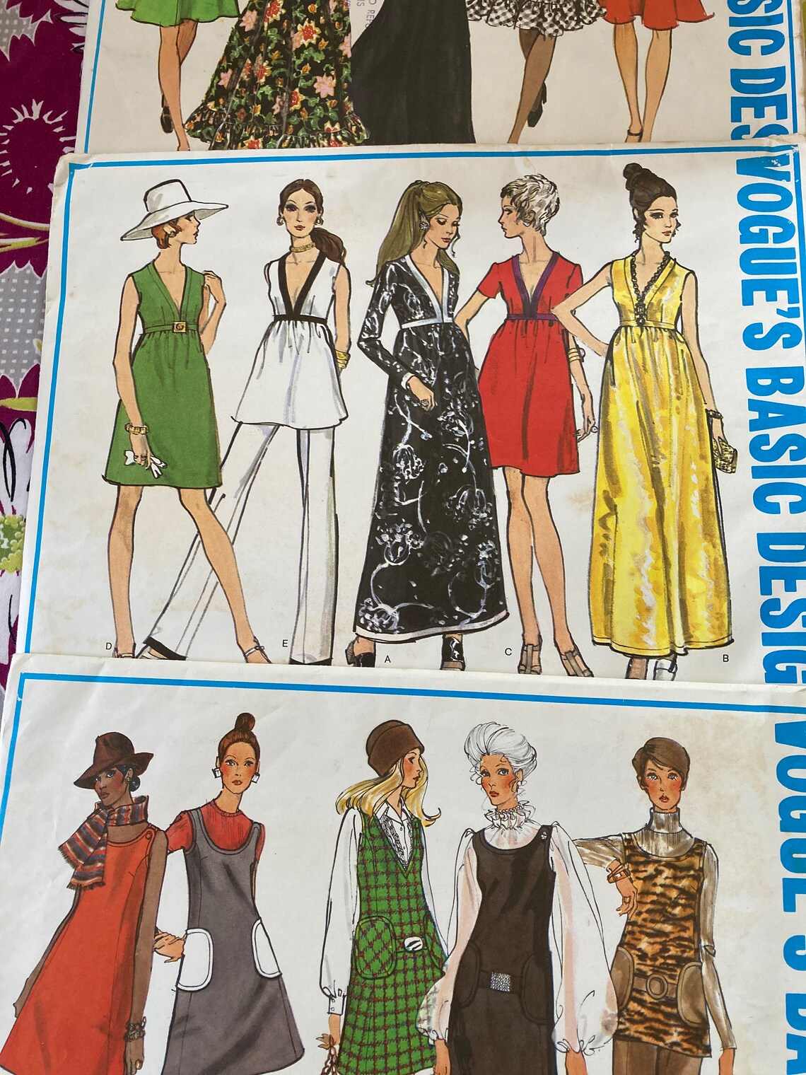Vintage 1970's Vogue's Basic Design 2367 or 2297 Sewing Pattern U ...