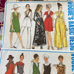 Vintage 1970's Vogue's Basic Design 2367 or 2297 Sewing Pattern U ...