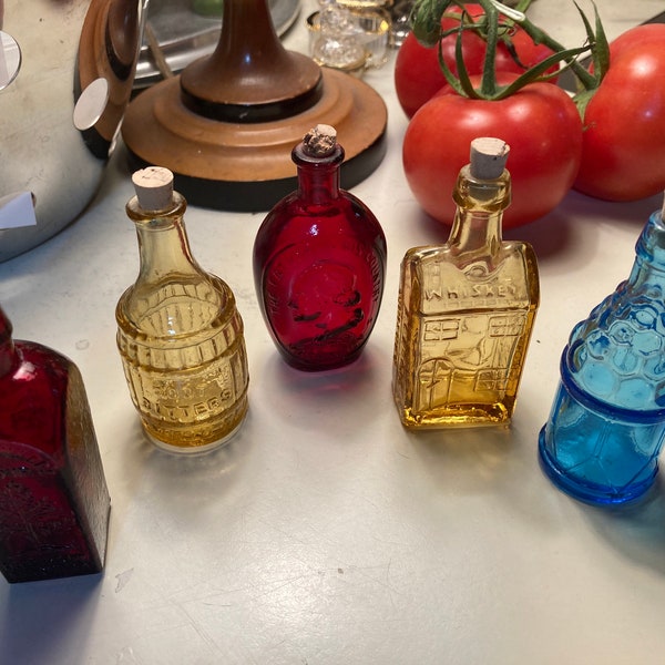 Wheaton Miniature Glass Bottle - Etsy