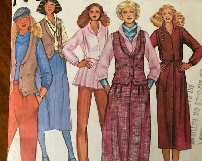 Vintage 1970 Simplicity 5616 Sewing Pattern Size 16 Bust 38 FF - Etsy