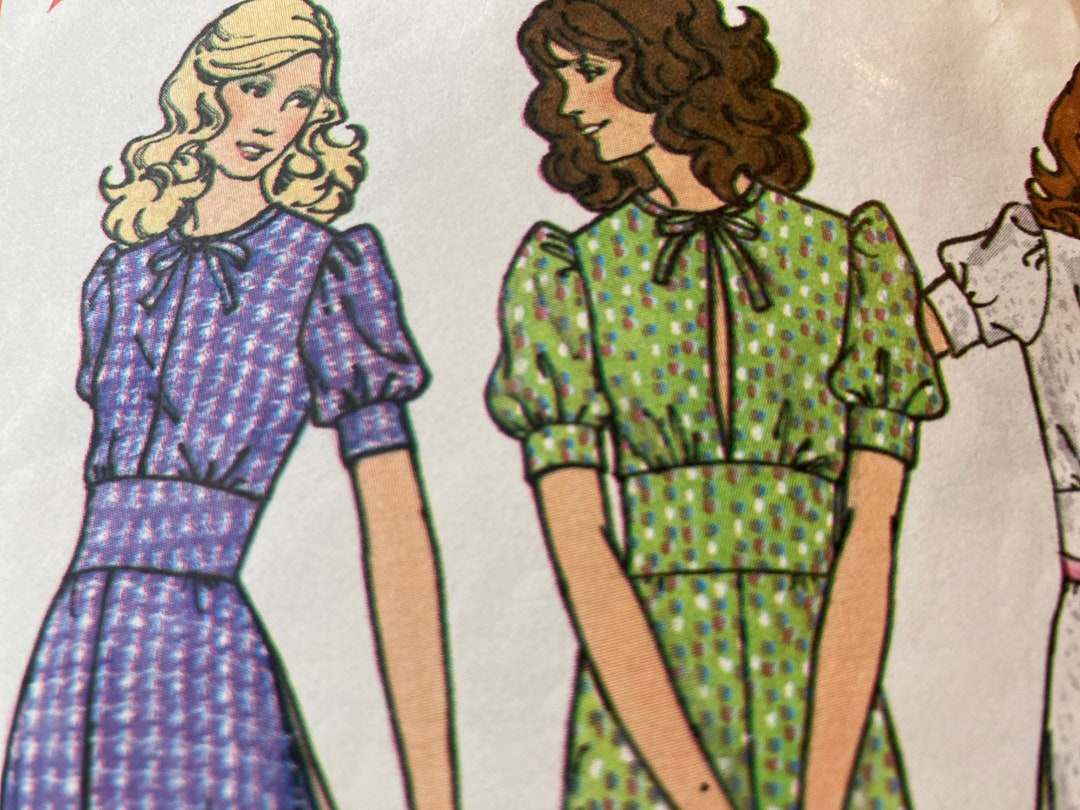 Vintage 1970s Butterick 6571 Sewing Pattern Size 8 Bust 31.5 - Etsy