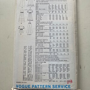 RARE Vintage 1970's Vogue 7905 Sewing Pattern Size 14 Bust 36 FF - Etsy