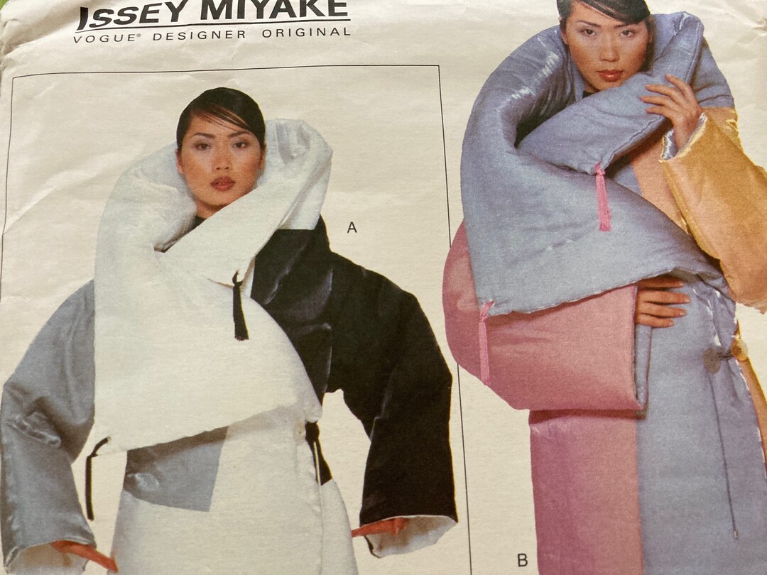 Vintage 1990s Vogue 1859 Designer Original Izzey Miyake Sewing Pattern ...
