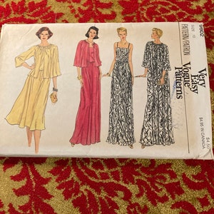 Vintage 1970s Vogue 9802 Dress Jacket and Coat Size 10 Bust 32.5 - Etsy