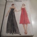 Vintage 1970's Vogue 9686 Evening Dress Sewing Pattern Size 10 Bust 32. ...