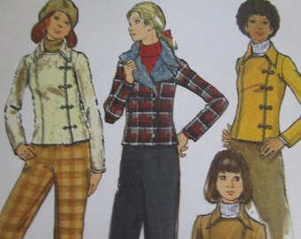 Vintage 1970's Butterick 4115 Sewing Pattern Size 12 Bust 34 or Size 14 ...