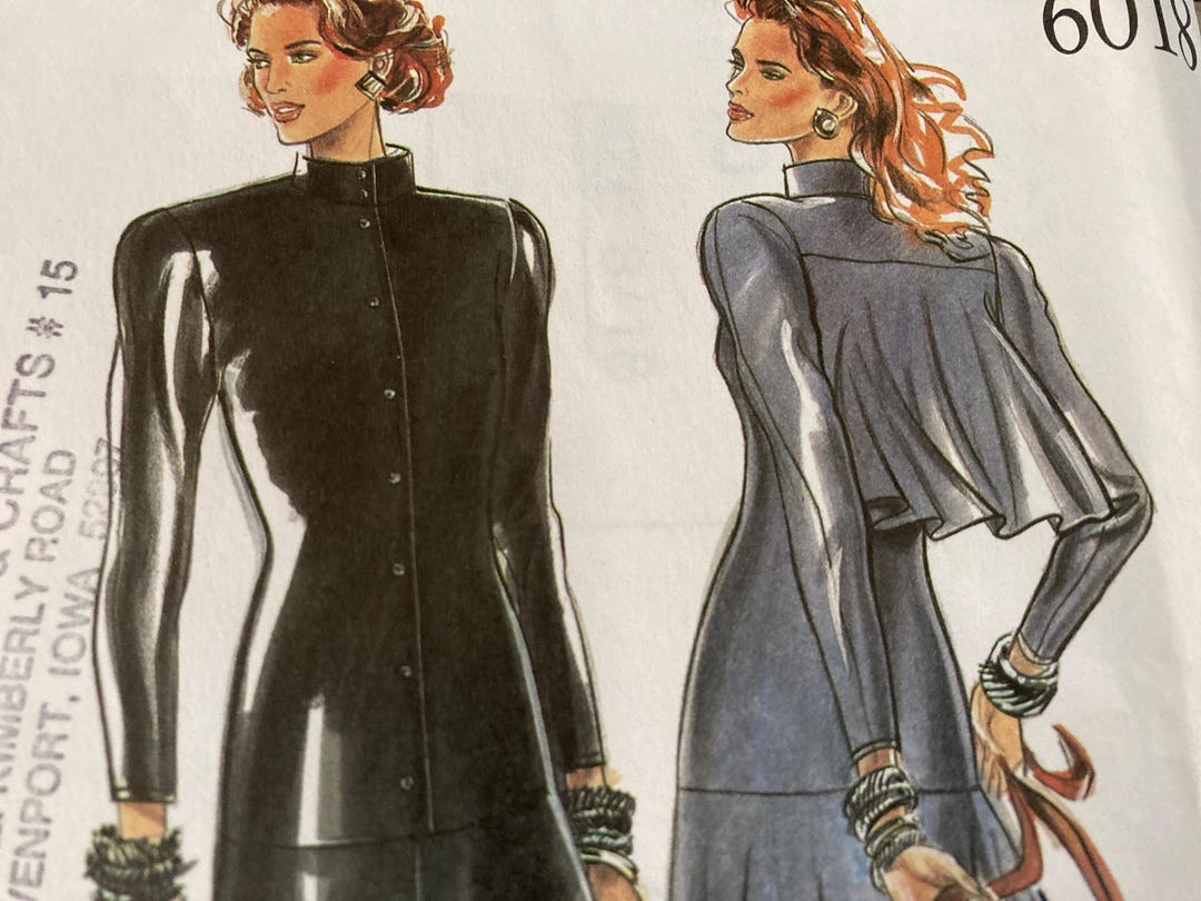 Vintage 1980's NEW LOOK 6018 Sewing Pattern All Sizes FF - Etsy