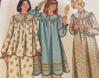 Vintage 1970s Simplicity 6312 Sewing Pattern Size Medium 12–14 Bust 34 ...