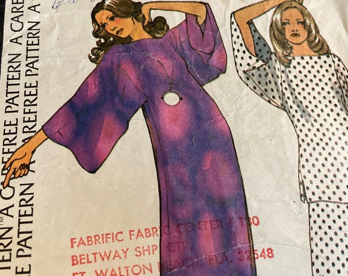 Vintage 1970s Mccall’s 3590 Halston Sewing Pattern Size 16 Bust 38 - Etsy