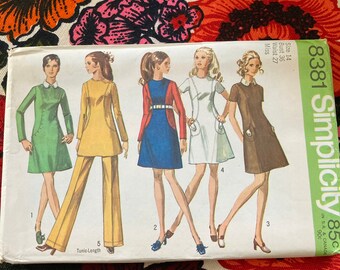 1960s Simplicity Pattern | Etsy
