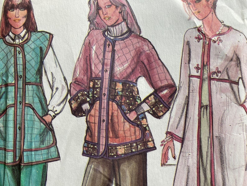 Vintage 1970s Butterick 3385 Sewing Pattern Size Medium 1214 - Etsy