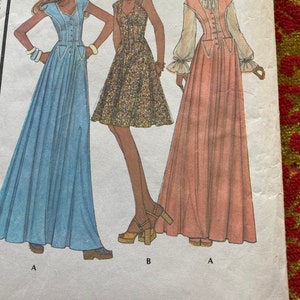 Vintage 1970s Mccall's 4405 Sewing Pattern Size 12 Bust 34 - Etsy
