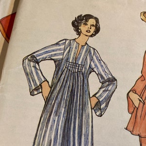 Vintage 1970s Vogue 8587 Sewing Pattern Size 10 Bust 32.5 FF - Etsy