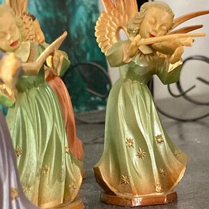 Vintage 1950s 60s Plastic Musical Instruments Angel Christmas Holiday ...